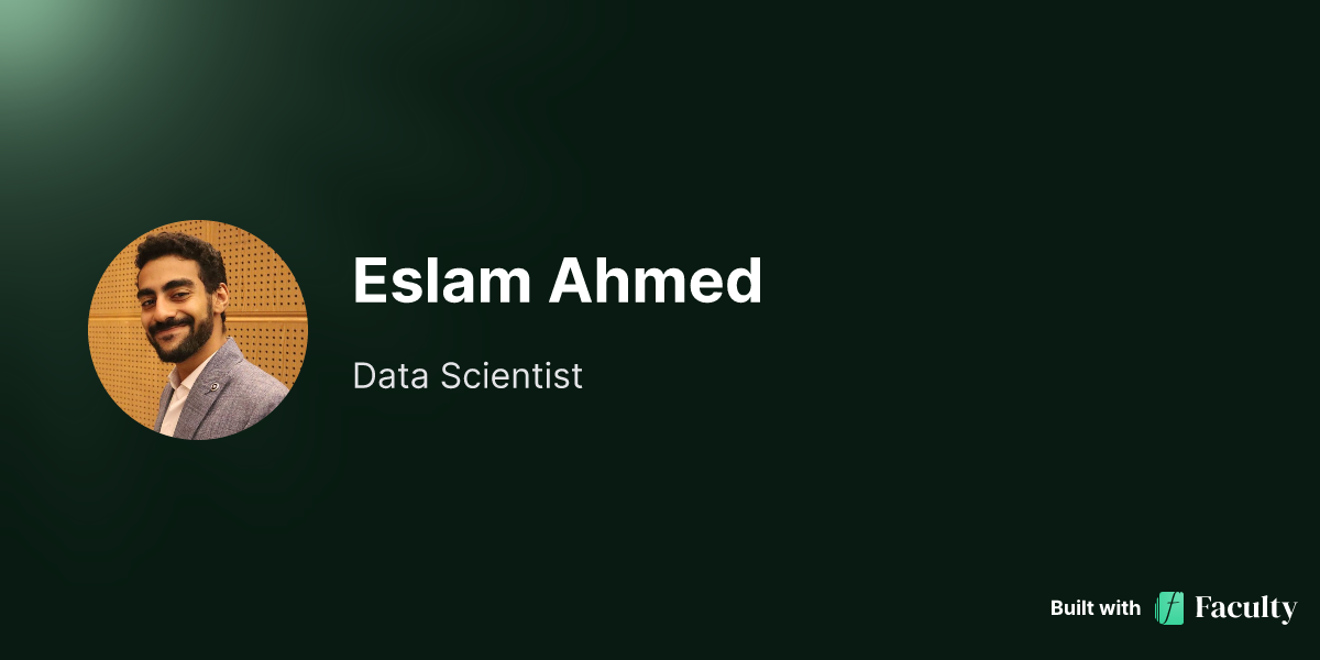 Eslam Ahmed